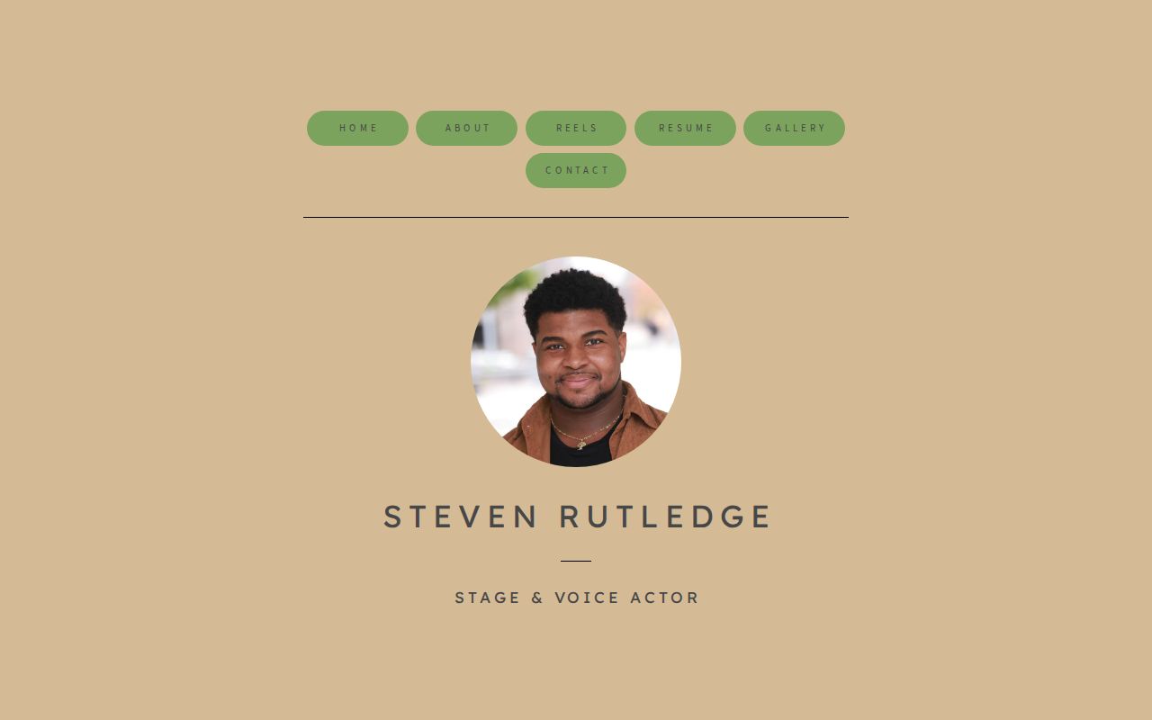 Steven Rutledge | Stage & Voice Actor
